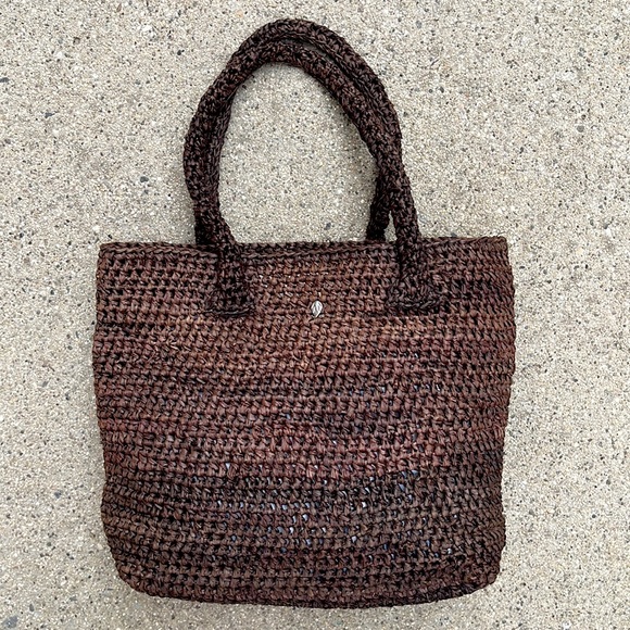 Helen Kaminski | Bags | Helen Kaminski Vintage Woven Raffia Tote | Poshmark
